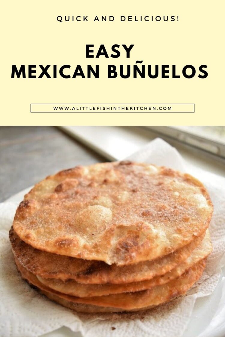 Mexican Buñuelos – Cinnamon and Sugar Fritters – A Little Fish in the ...