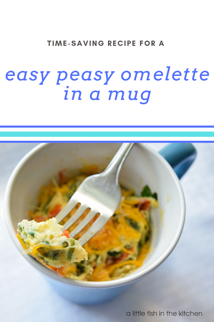 Easy Peasy Omelette in a Mug (Recipe + Video) – A Little Fish in the ...