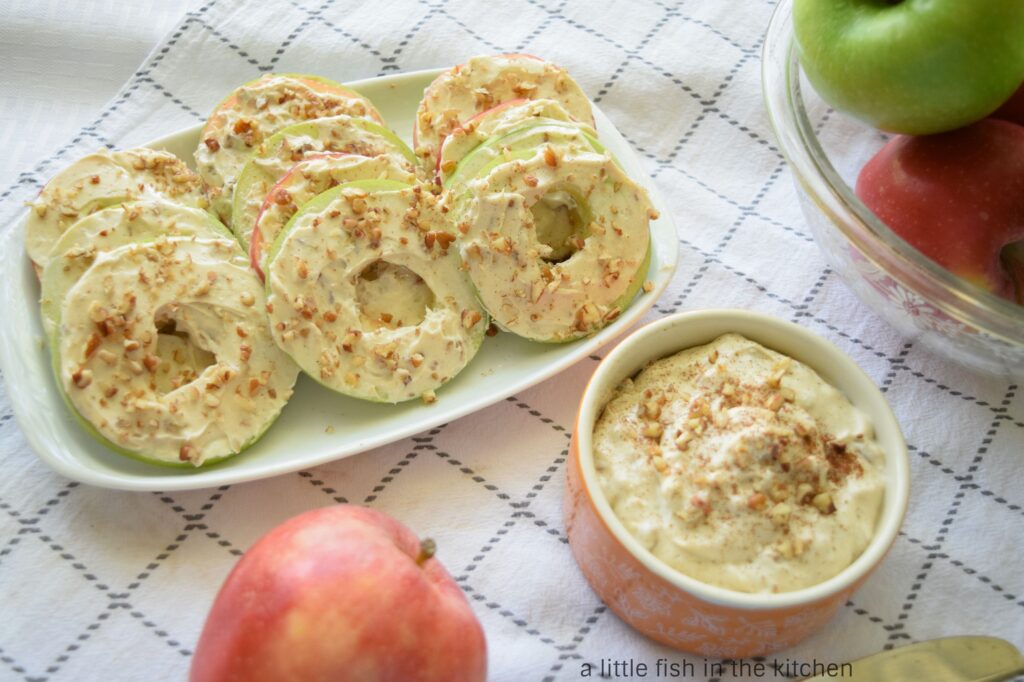 Apple Snack Cookies with Maple-Pecan Cream Cheese – A Little Fish in ...