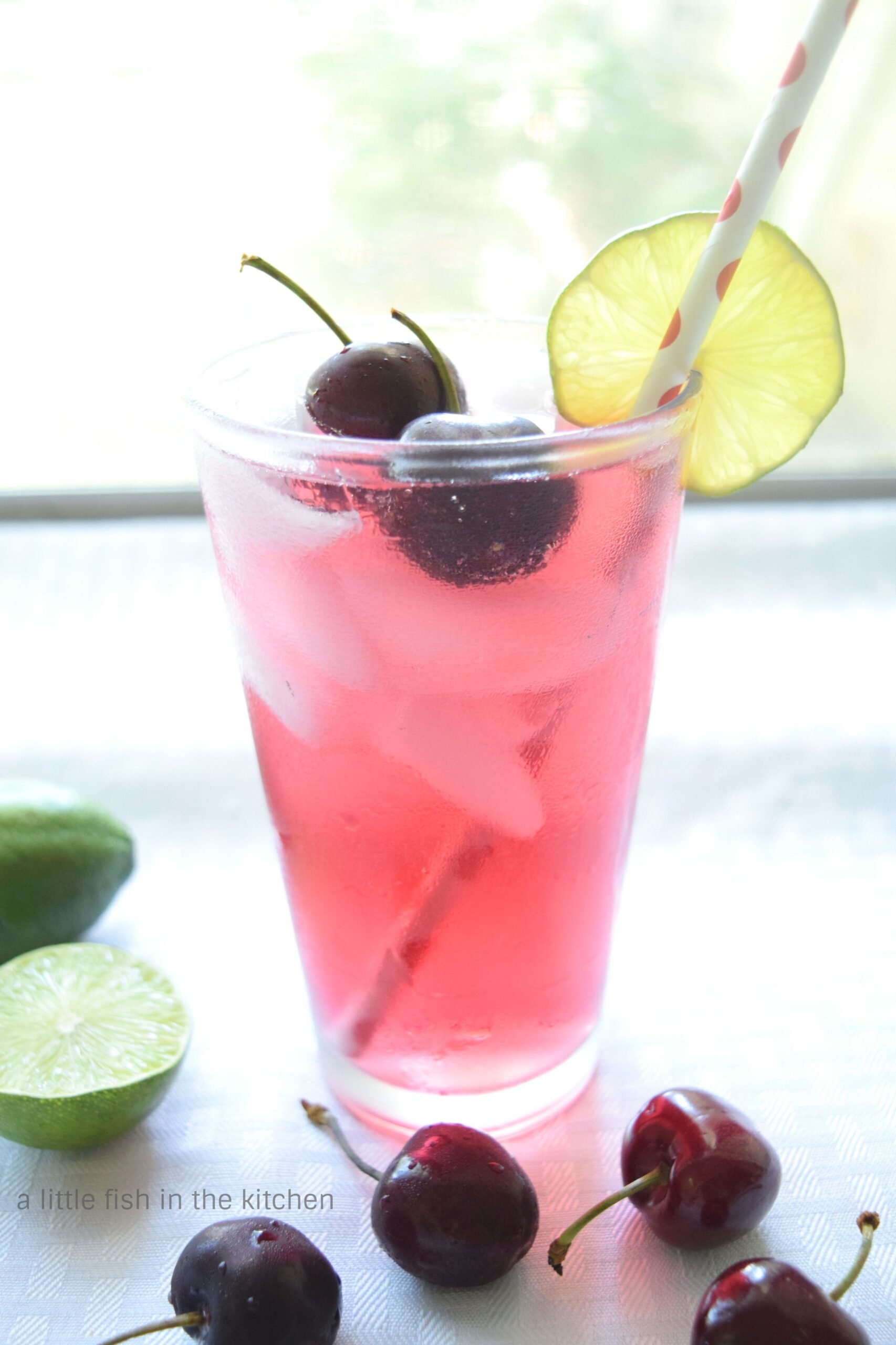 Shimmering Cherry-Lime Punch Mocktail (Recipe + Video) – A Little Fish ...