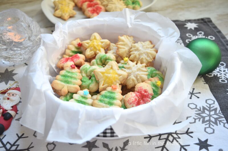 Classic Spritz Cookies – A Little Fish in the Kitchen