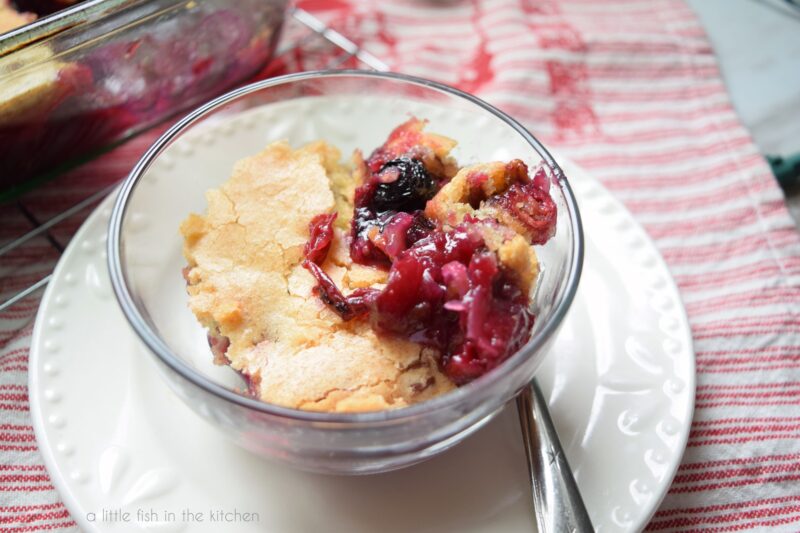 Cranberry Christmas Cobbler (Recipe + Video) – A Little Fish in the Kitchen