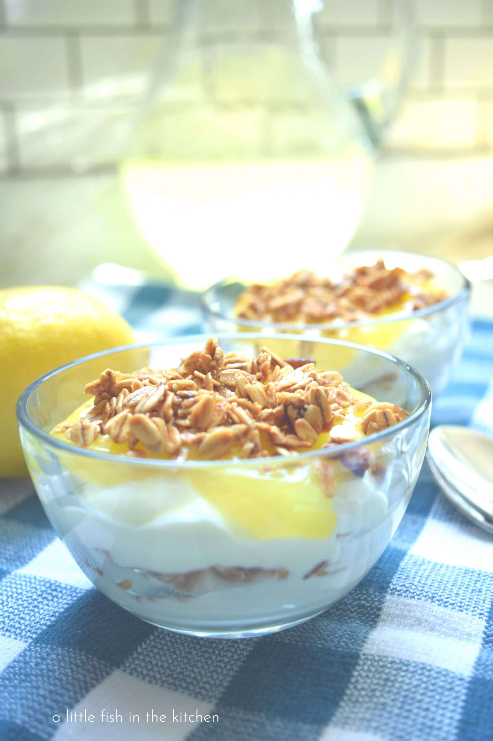 Layered Lemon and Yogurt Parfaits (Recipe + Video) – A Little Fish in ...