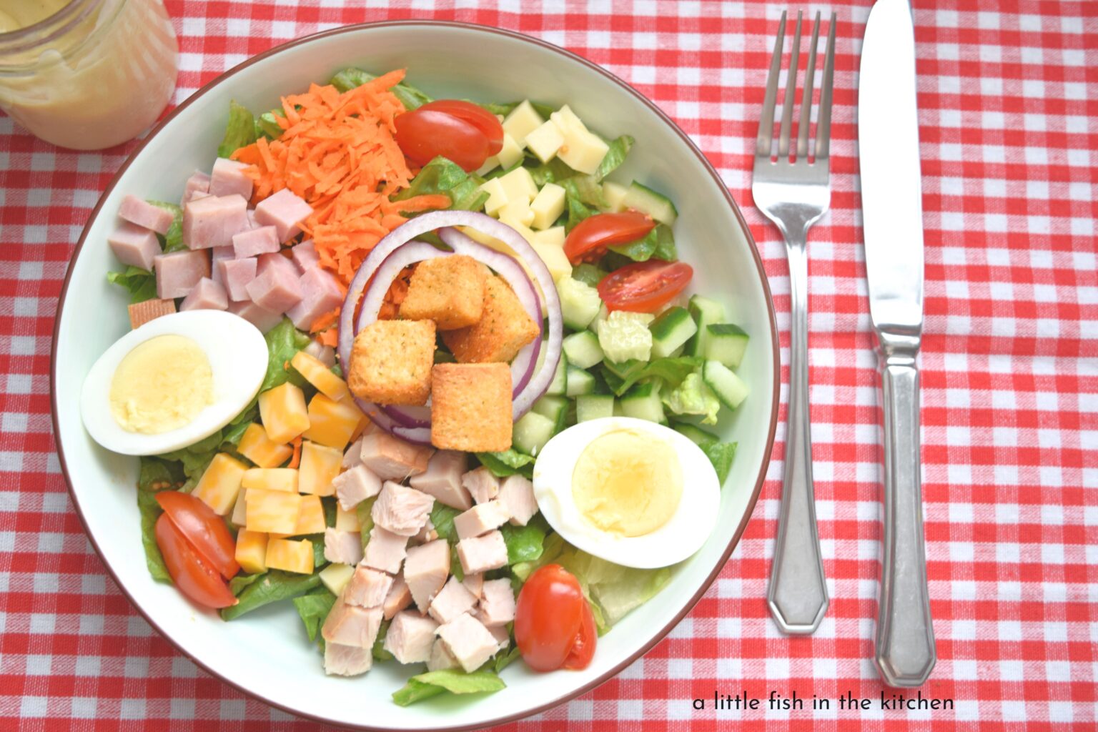 Classic Chef Salad – A Little Fish in the Kitchen