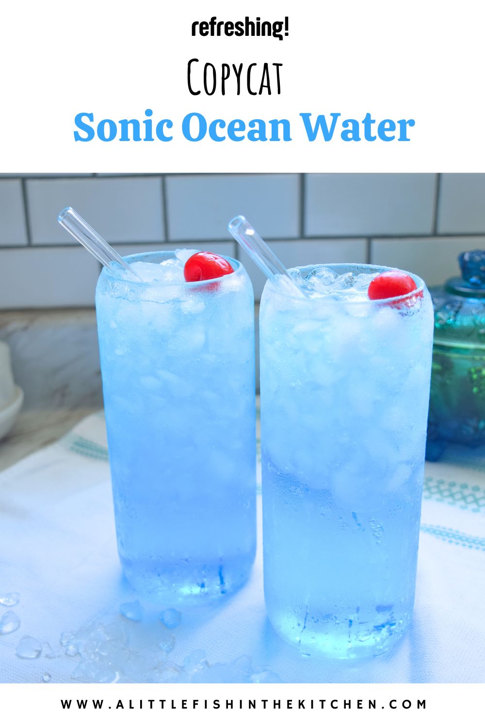 Easy Copycat Sonic Ocean Water (Recipe + Video) – A Little Fish in the ...