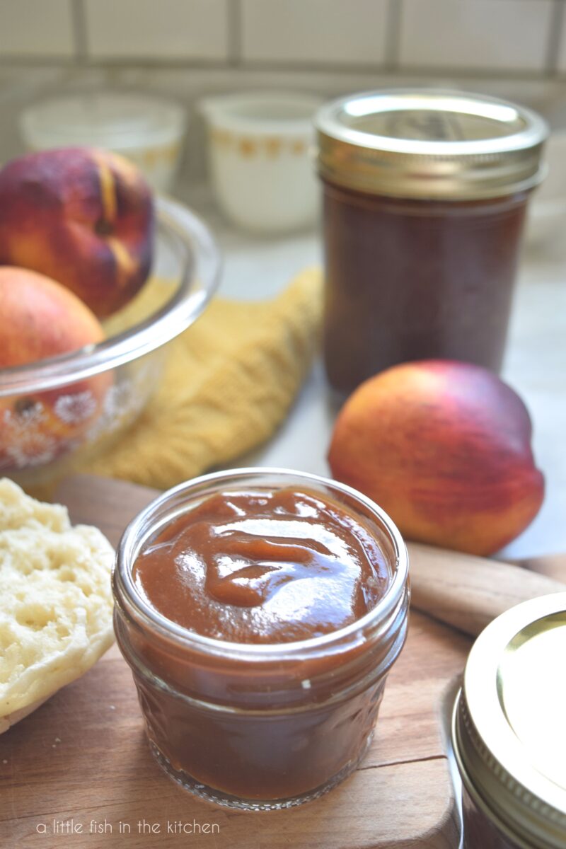 Slow Cooker Spiced Peach Butter (Recipe + Video) – A Little Fish in the ...