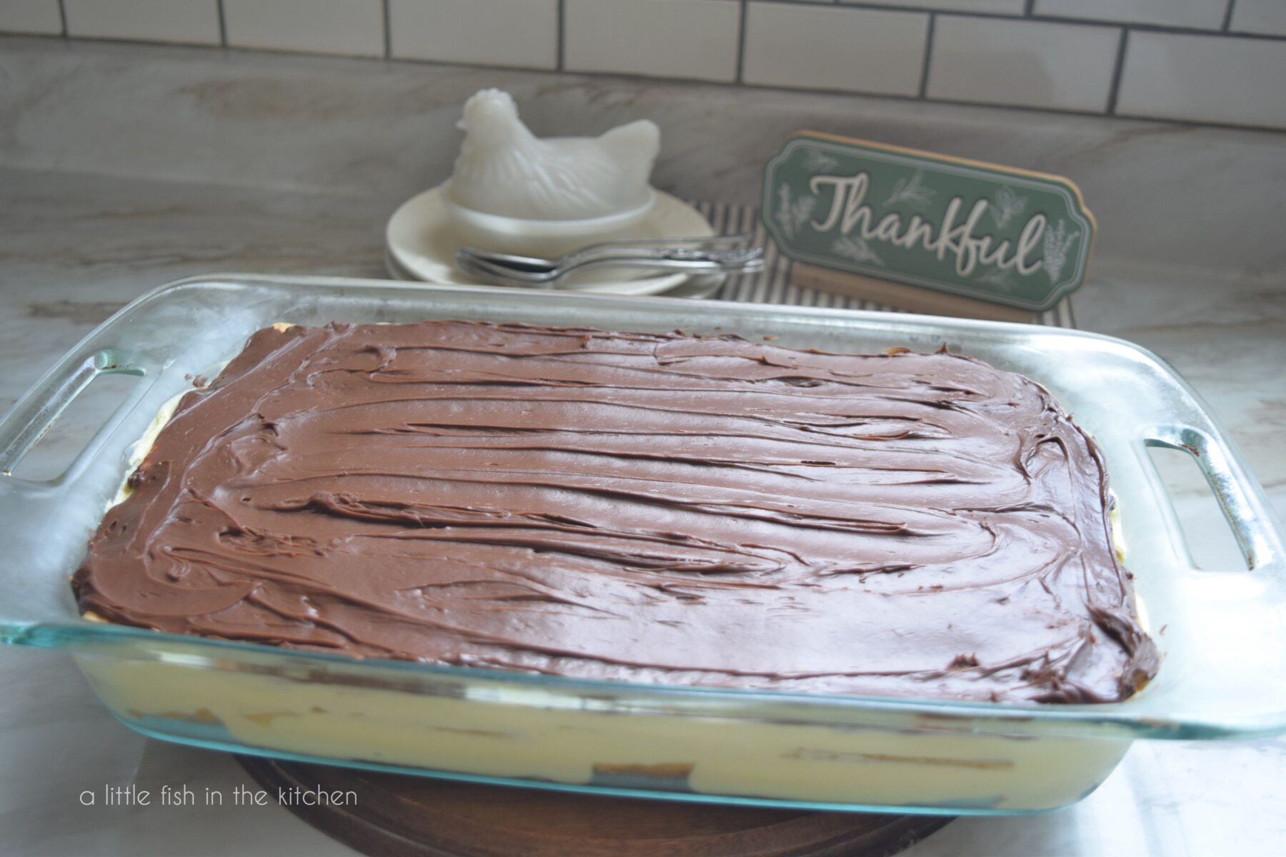 No-Bake Chocolate Eclair Cake (Recipe + Video) – A Little Fish in the ...